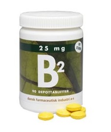 B2-Vitamin kosttilskud vitaminer og mineraler