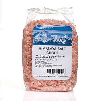 Biogan Himalayasalt groft 500 g. - 100% naturlig