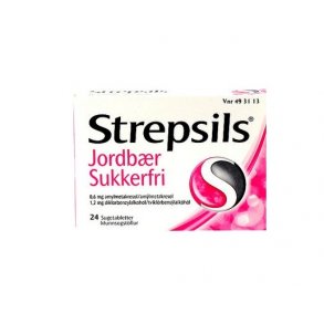 Køb smertelindring til ondt i halsen. Strepsils sugetabletter og Hexokain