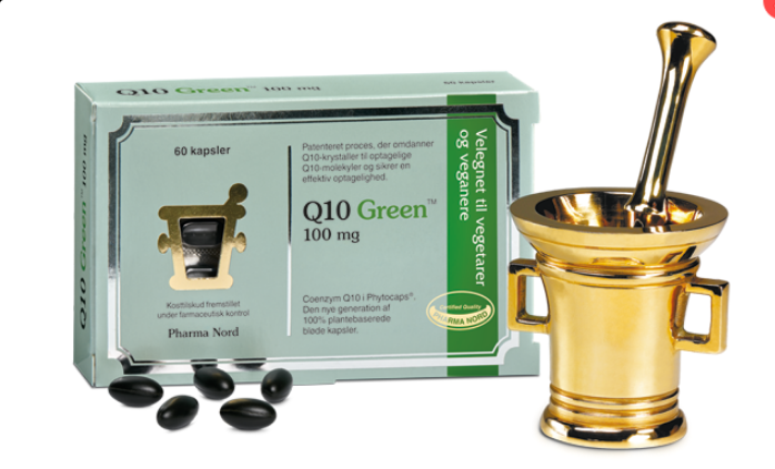 Pharma Nord Q10 Green Bio-Quinone 100mg - 60kap, Q10, Energi