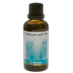 Calcium Sulf. D6 Cellesalt 12- Calciumsulfat mineralske salte.