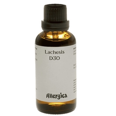 Køb Lachesis dråber; Gift fra sydamerikansk hugorm.