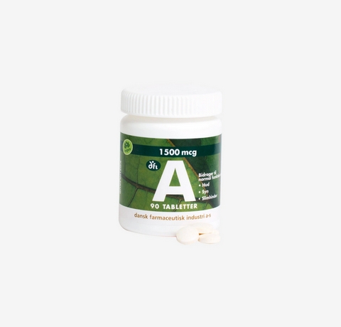 dfi A Vitamin 1500 mcg, 5000 ie - 90 tabletter