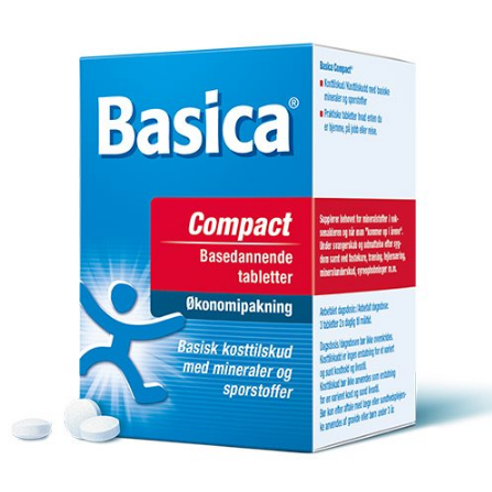 Basica Compact, er et basedannende kosttilskud i tabletter