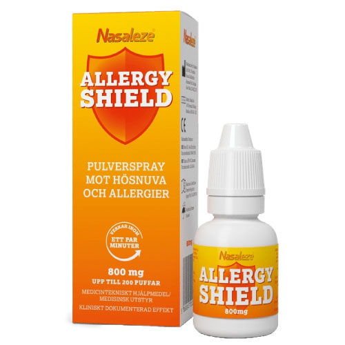 Nasaleze Allergy Shield 800 mg , næsespray, allergi, Nasaleze, Bioforce