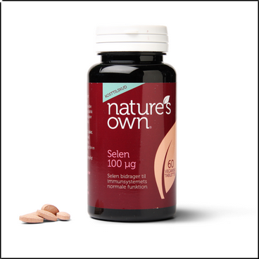 Natures Own, Selen - 60 tabletter