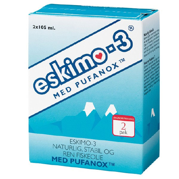 Kosttilskud fra Eskimo-3 med omega 3 fedtyre