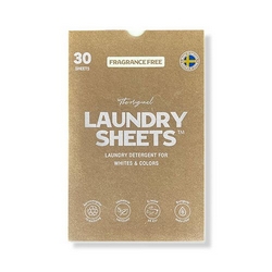 Laundry Sheets Fragrance Free - 30 stk.