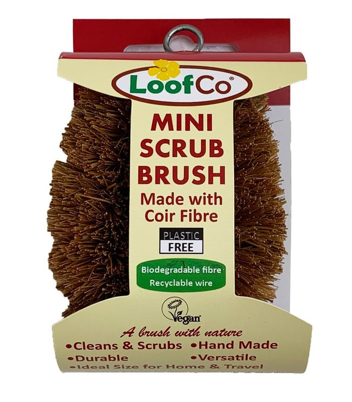 LoofCo Kokos Tawashi opvaskebørste uden plastik - 1 stk. | Stort udvalg