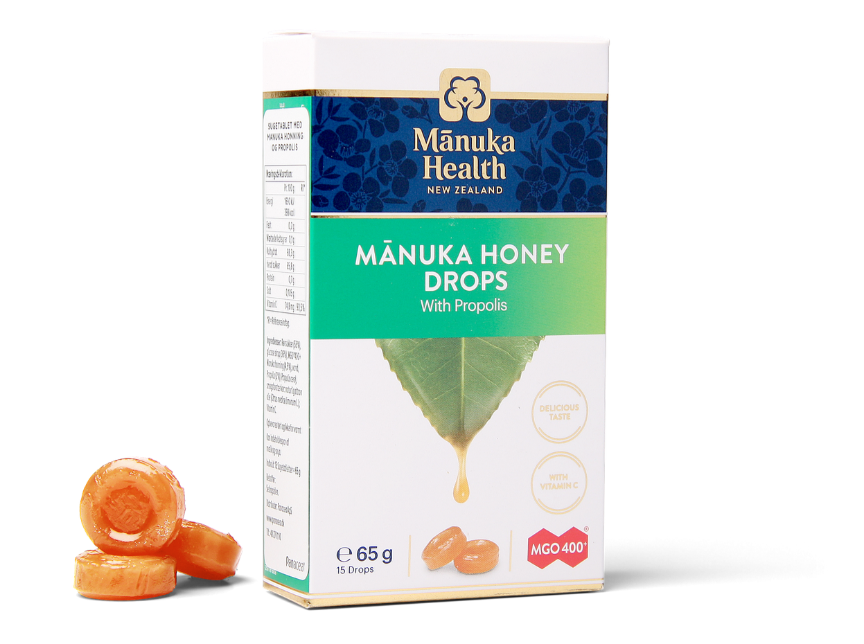 Manuka honning drops Propolis - 65 g.
