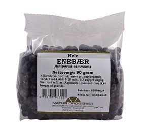 Natur-Drogeriet, Hele Enebær, te, tilbud, enebær, kvalitet