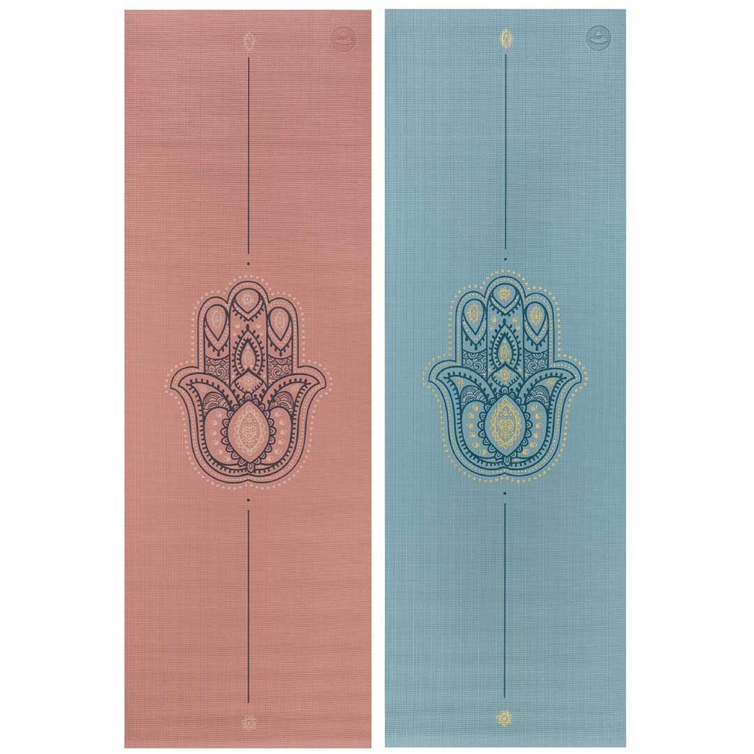 Leela Collection Hamsa hand Yogamåtte smukt design